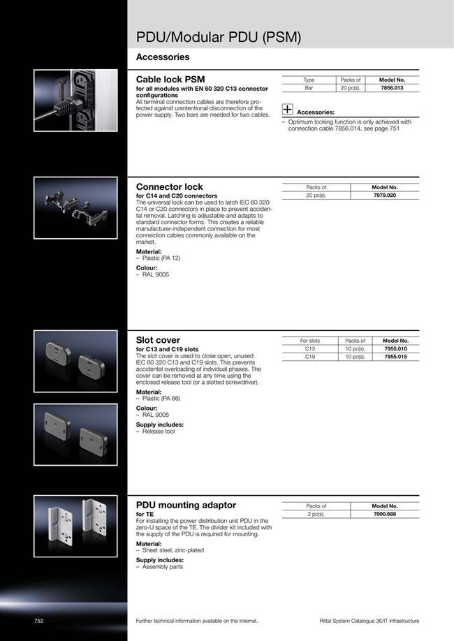 Cerradura de cable DK PSM from RITTAL | MISUMI